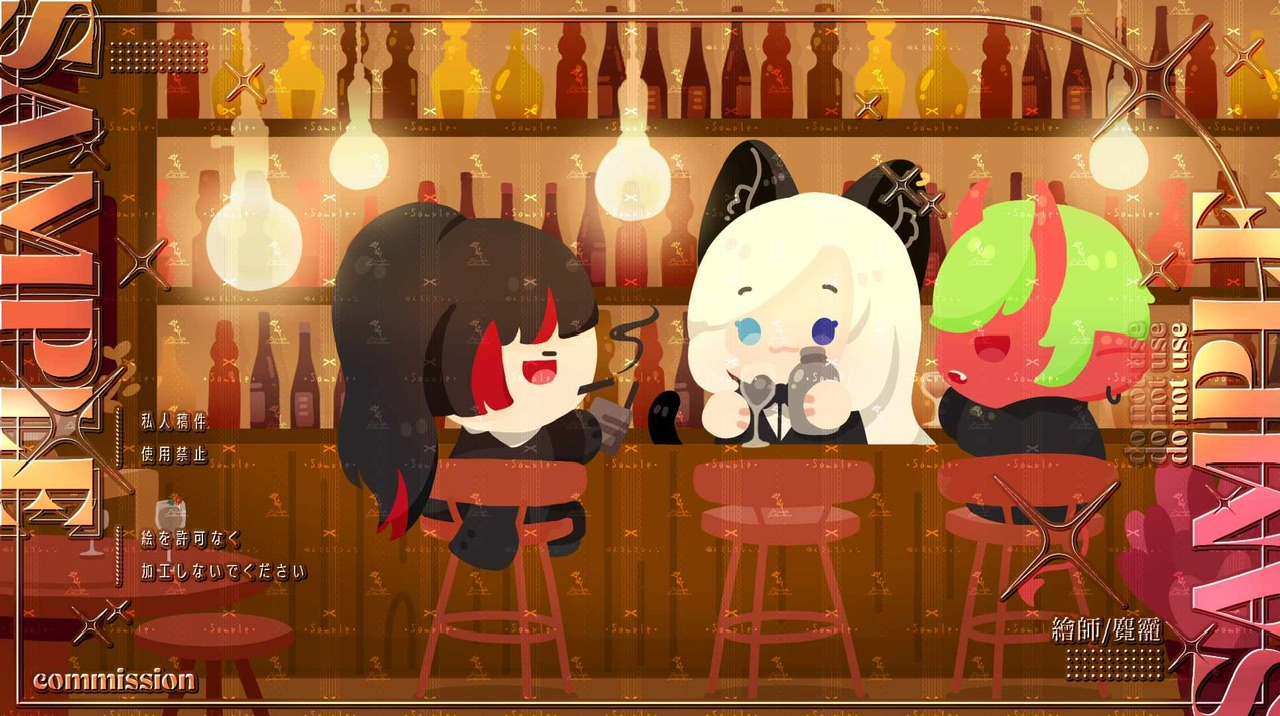 長期會員桌布/客製化合作 - 麑龗（Nilin) | Clibo 同人委託平台