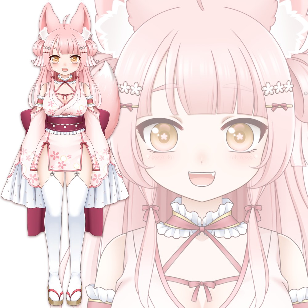 【聖誕活動】Vtuber Live2D一條龍服務 - 花瓣鞠 | Clibo 同人委託平台