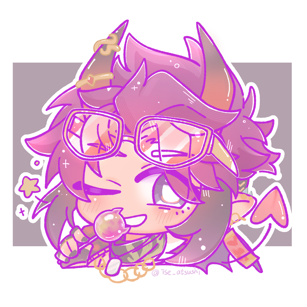 Q版半身 - 伊勢敦 | Clibo 同人委託平台