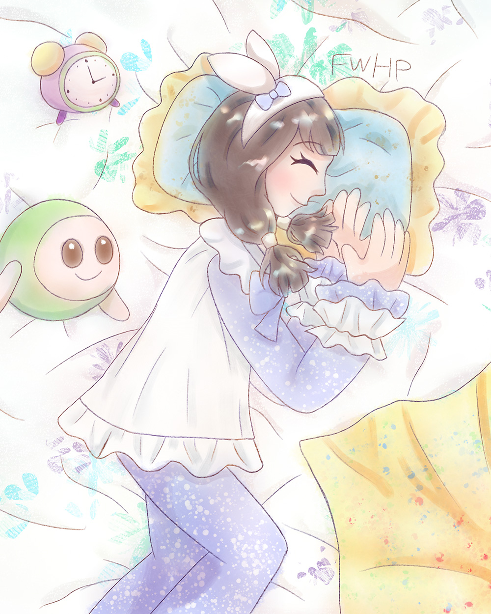 隨便的水彩風格 - 花樂 FWHPart | Clibo 同人委託平台