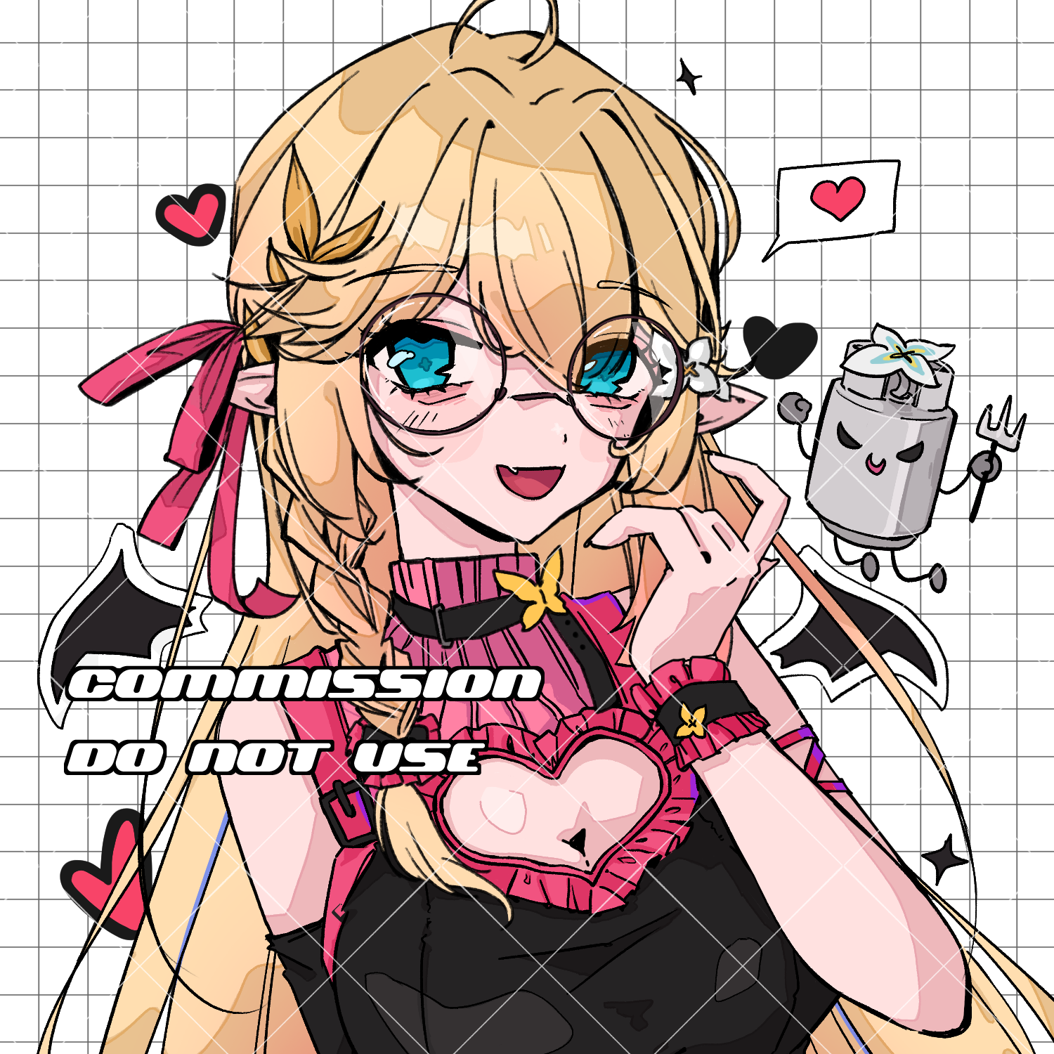 [非商業] 頭貼 / 半身全身 / 換裝設計 - Moonchi 小牧 | Clibo 同人委託平台