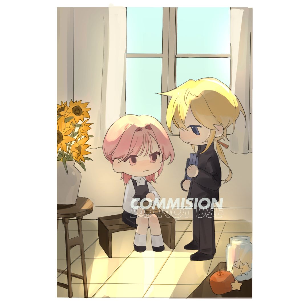 雙人QQ人驚喜包 - 樹上蛙 | Clibo 同人委託平台