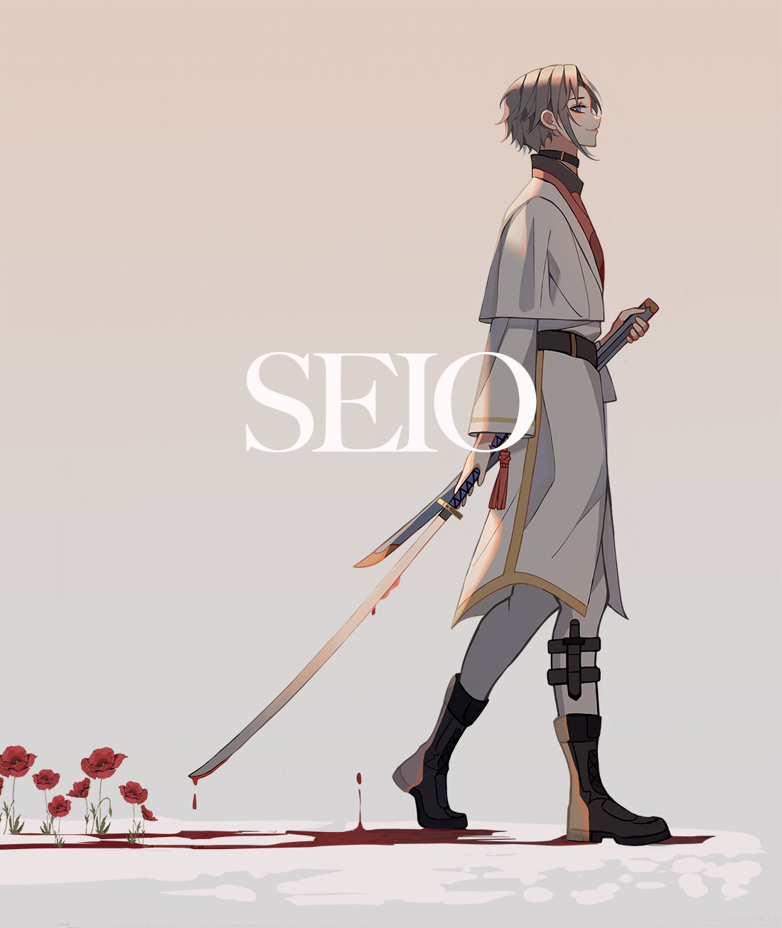 日系暖光插畫設計 雙人OC同人設定 角色立繪 插畫 封面設計 - Aoii | Clibo 同人委託平台