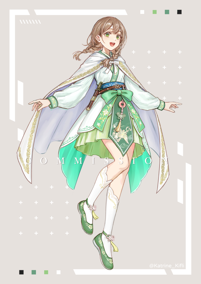 全身立繪/全身服設/人設創建 - Katrine卡翠 | Clibo 同人委託平台