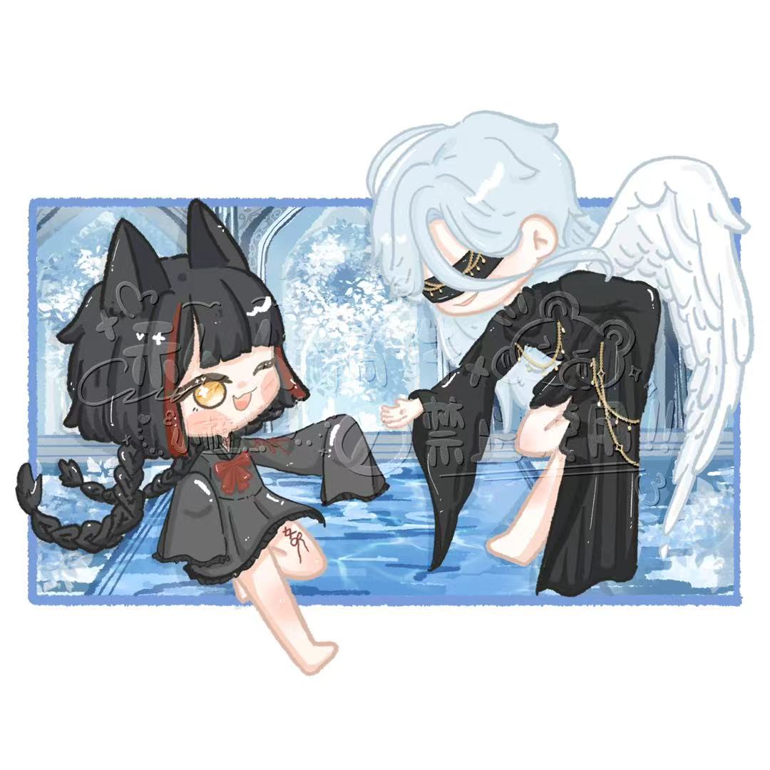 QQ雙人互動 - 余嶼橙 | Clibo 同人委託平台