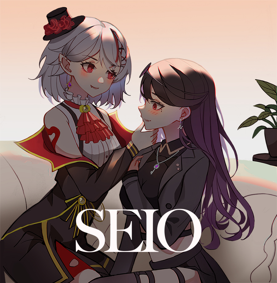 複製-複製-氛圍插畫角色設計 雙人互動OC同人設定 - Aoii | Clibo 同人委託平台