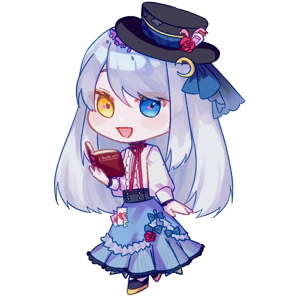 非商用Q版 - 白霙 | Clibo 同人委託平台