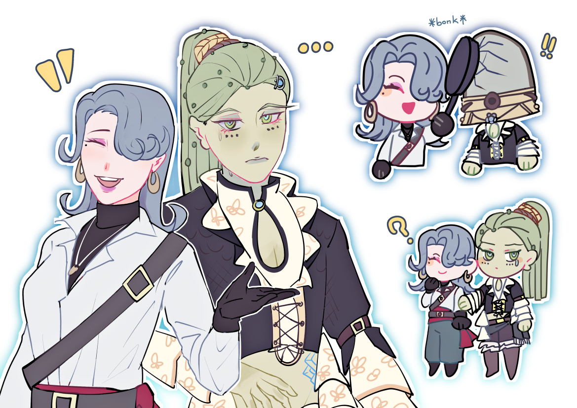 雙人底色滿版 - Ling Feng | Clibo 同人委託平台