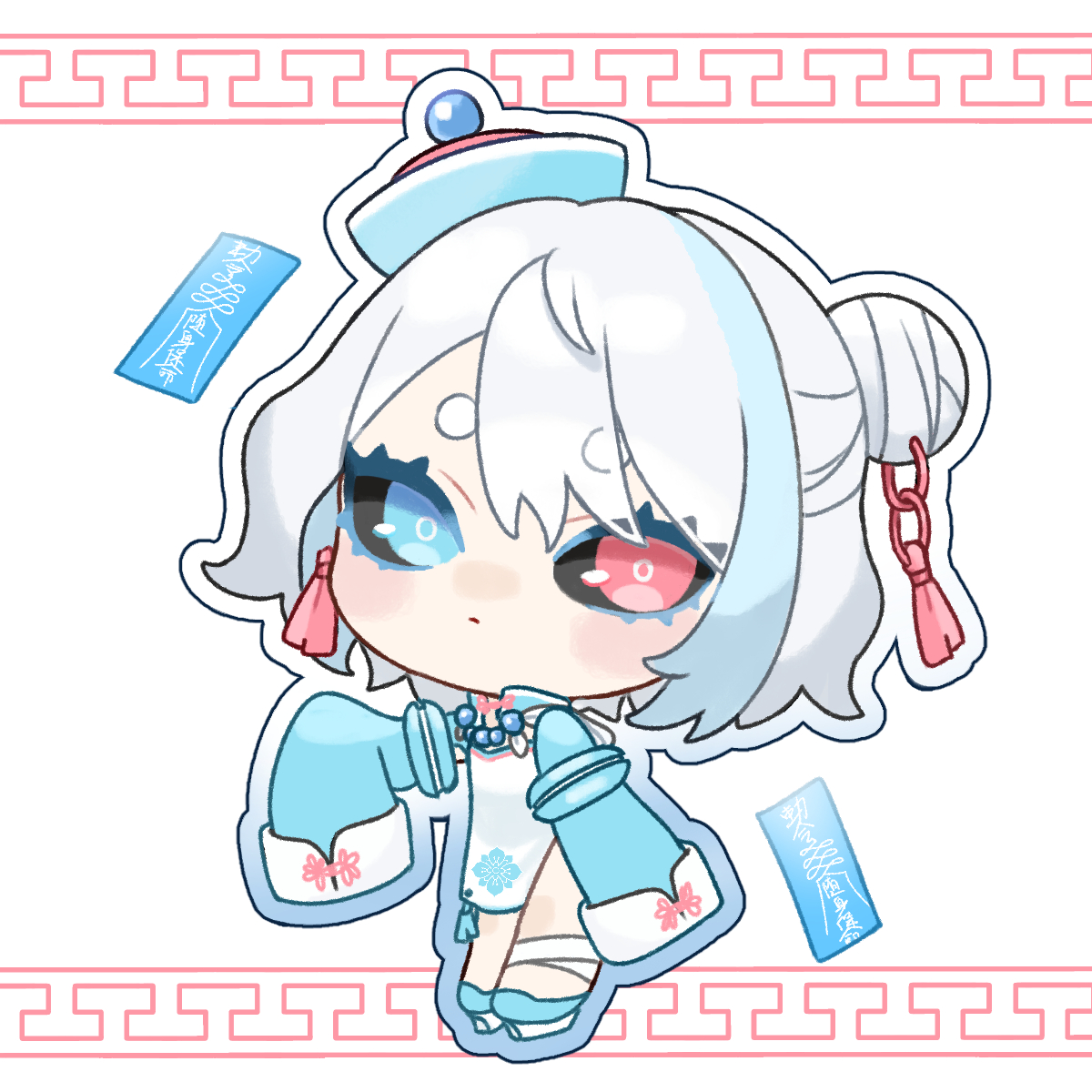 簡易Q版 - 白色房間 | Clibo 同人委託平台